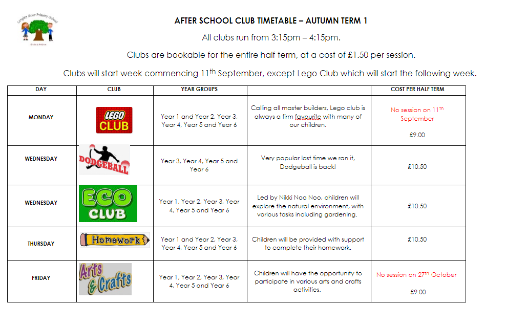 Langley Moor Primary School - After School Clubs & Wraparound Care